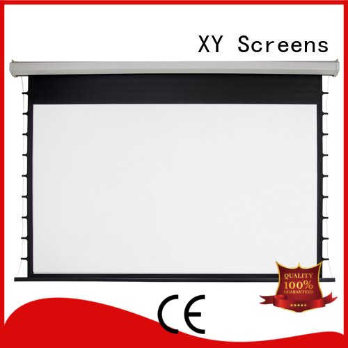 Find 140-180 Inch Motorized Retractable Movie Screen E300a on Xy Screens