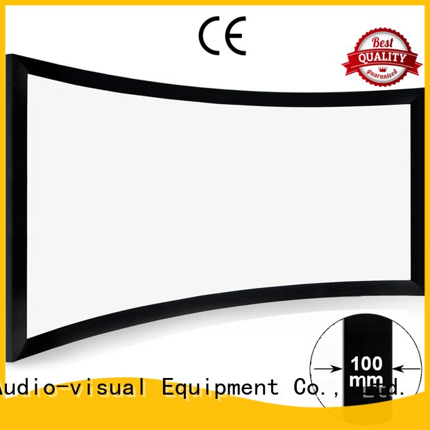Curved Widescreen Projector Screen Chk100c Series | Large Cinema Project...