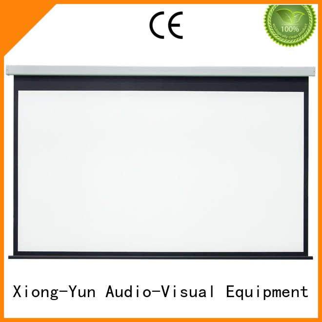 Motorized Retractable Projector Screen E300b | Motorized Projector ...