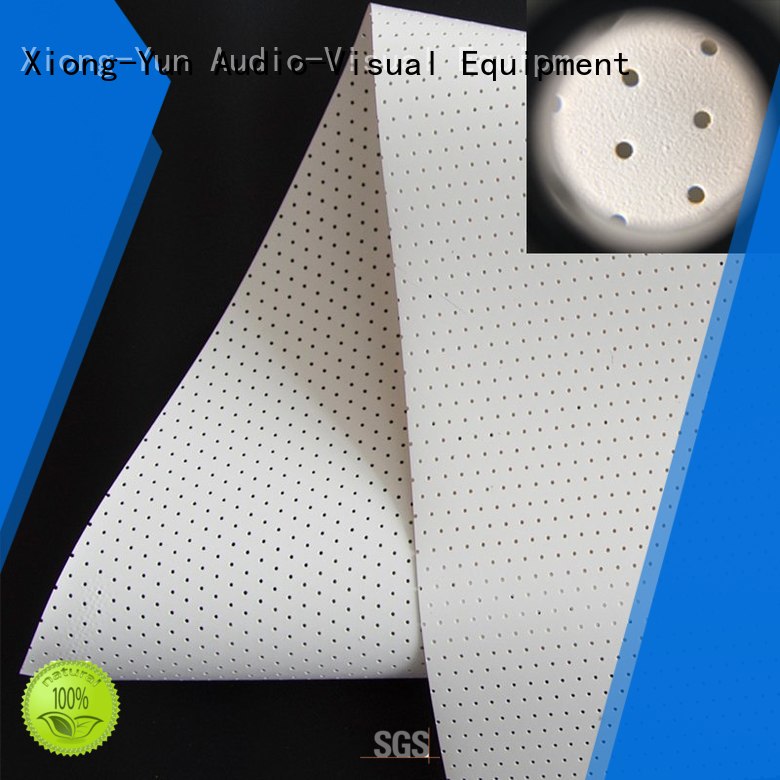 4K Perforating Acoustically Transparent Fabric Sound Max5