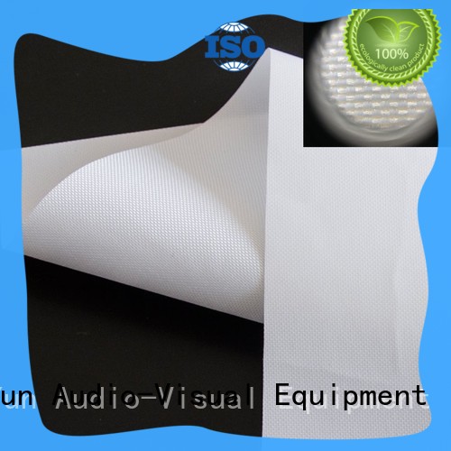 Flexible Rear Projection Screen Material Design for Motorized ...