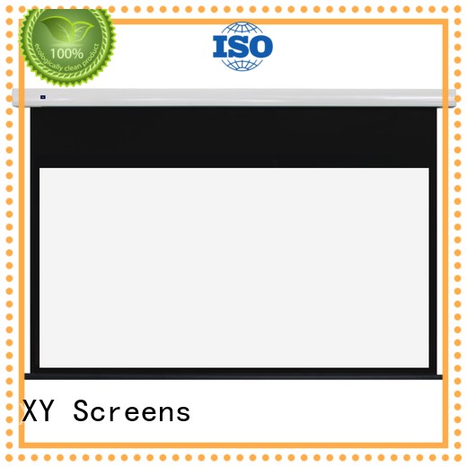 Stable Fixed Projector Screen Design for Indoors | XY Screens