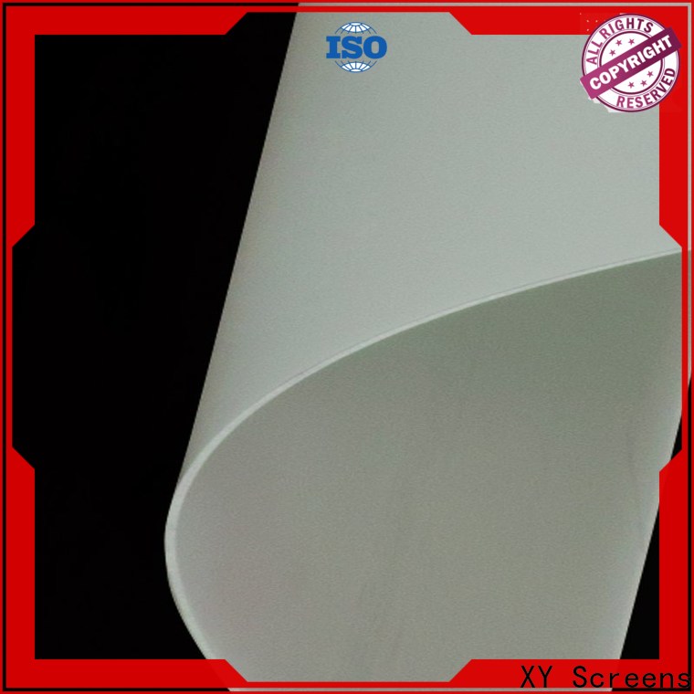 Transparent Rear Fabrics Design for Motorized Projection Screen | XY ...