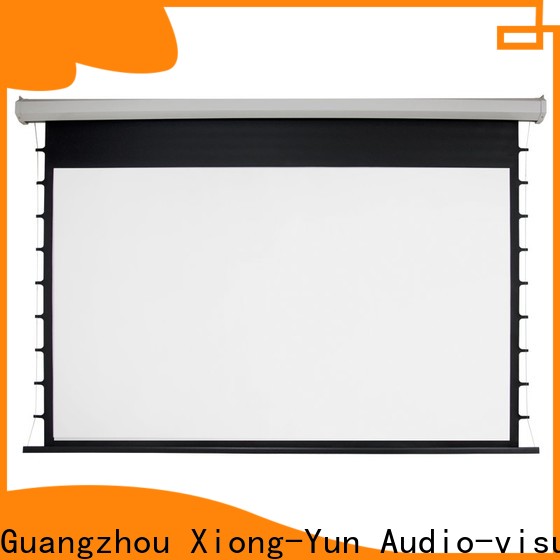 Retractable Motorized Projector Screen Wholesale for Theater | XY Screens