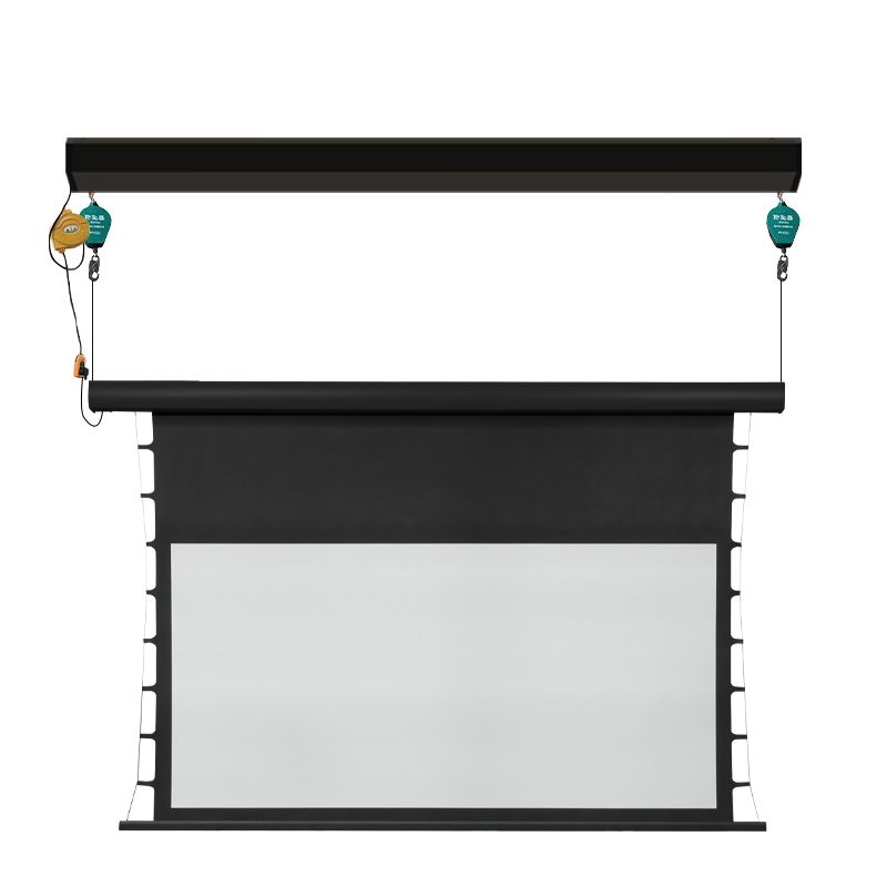 Dual Motor Winch Projector Screen DLLC Series | XY Screens