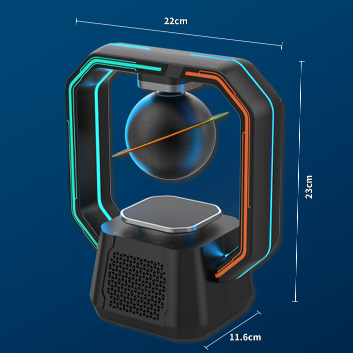 C2 Planet Maglev Bluetooth Speaker Magnetic Levitation | Mandaer