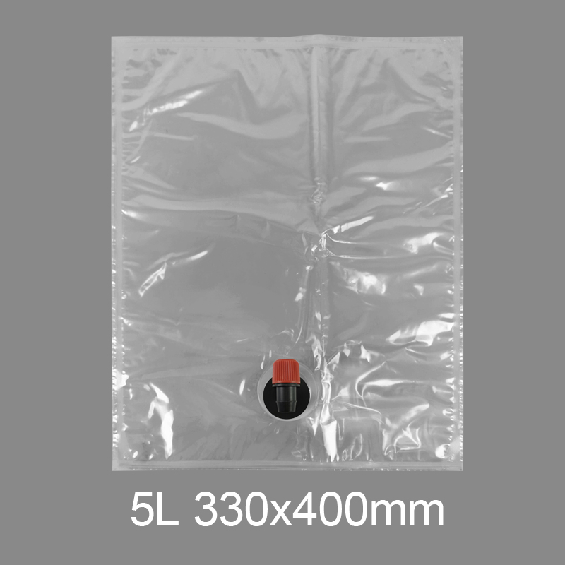 3L 5L Bib Transparent Bag Box, with Vitop Butterfly Valve, Customized ...