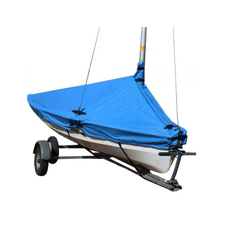 ブルーボートカバーフィットサンダークラフトMALIBU I / Oすべての年 600D ボート カバー マリン ボート ヨット ヘビーデューティ トレーラ