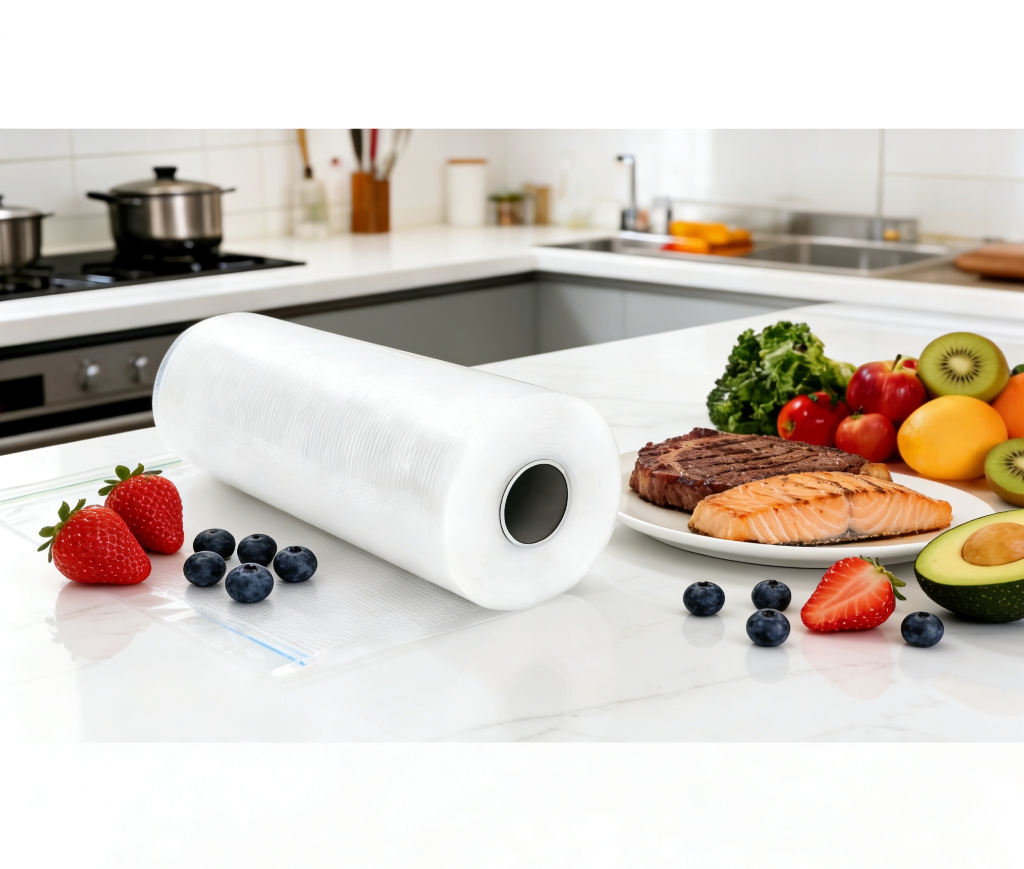 4 Uses in 1 Roll! Maximize Your Produce Vacuum Storage Bags | Timakes