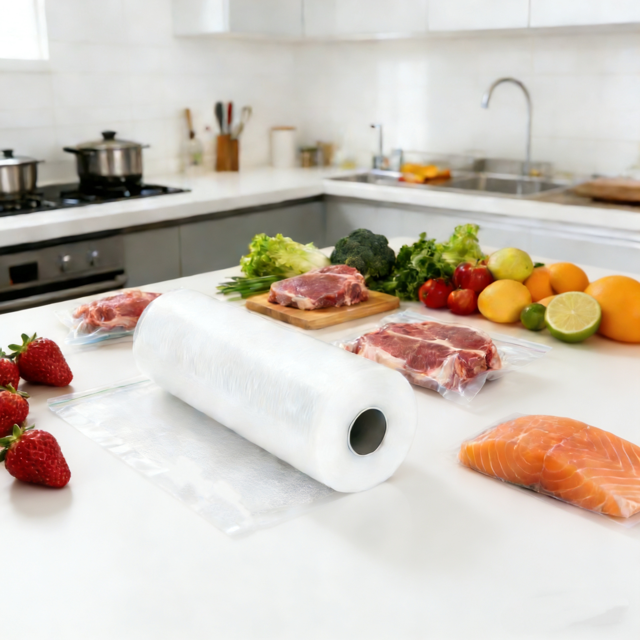 4 Uses in 1 Roll! Maximize Your Produce Vacuum Storage Bags | Timakes
