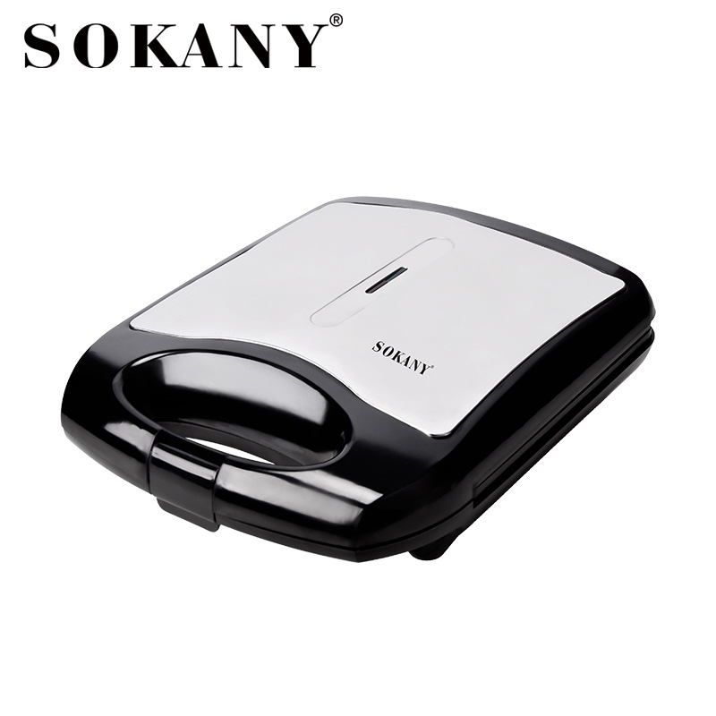 SOKANY HY-811 4-Slice Sandwich Maker - Non-Stick Coated Heating