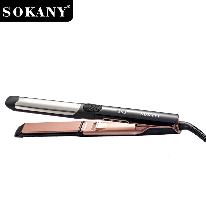 SOKANY SK-15004 Hair Straightener with Rapid Heating and Auto-Off Protection