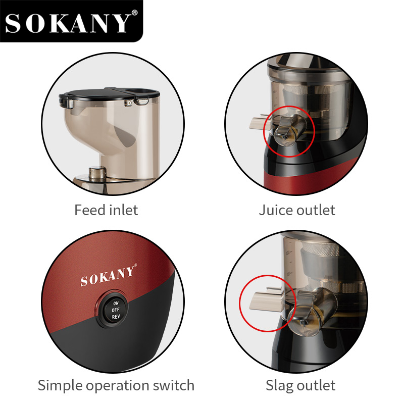 SOKANY Powerful Whole Slow Juicer Extractor SK-01005 Price