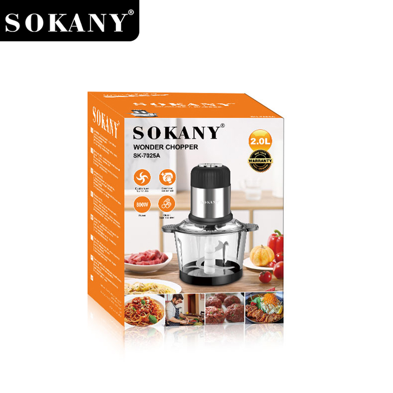 SOKANY Multi-purpose Wonder Chopper for Shredding and Grinding