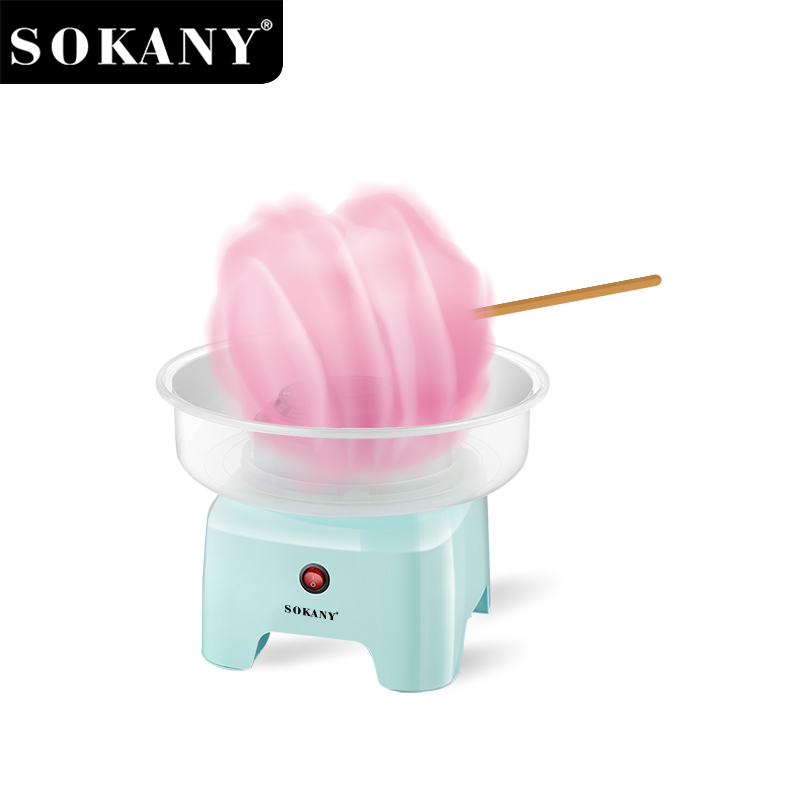 SOKANY SK-520 Cotton Candy Maker One Click on Splash-Proof Design | SOKANY