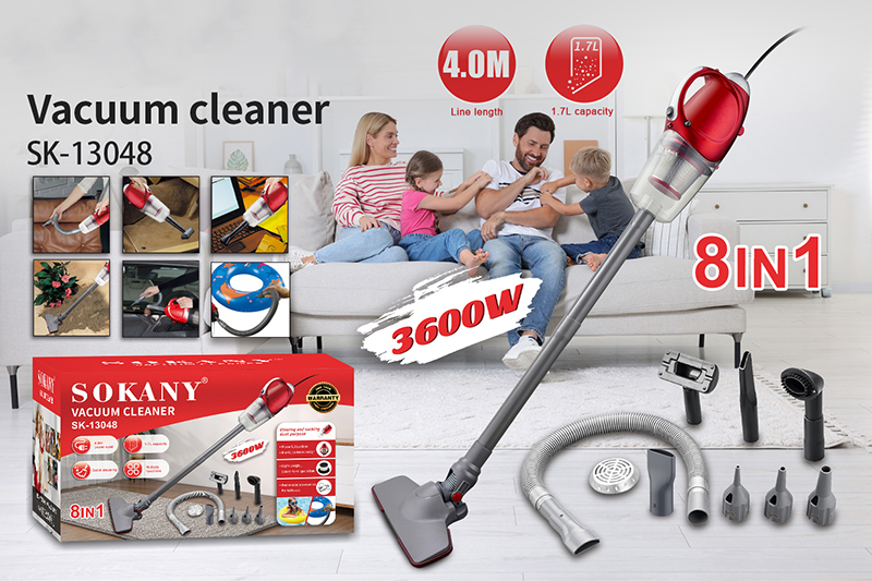 Sokany SK-133048 3600W 8-в-1 пылесос с двойной функцией Blowing and Suisction | Сокани
