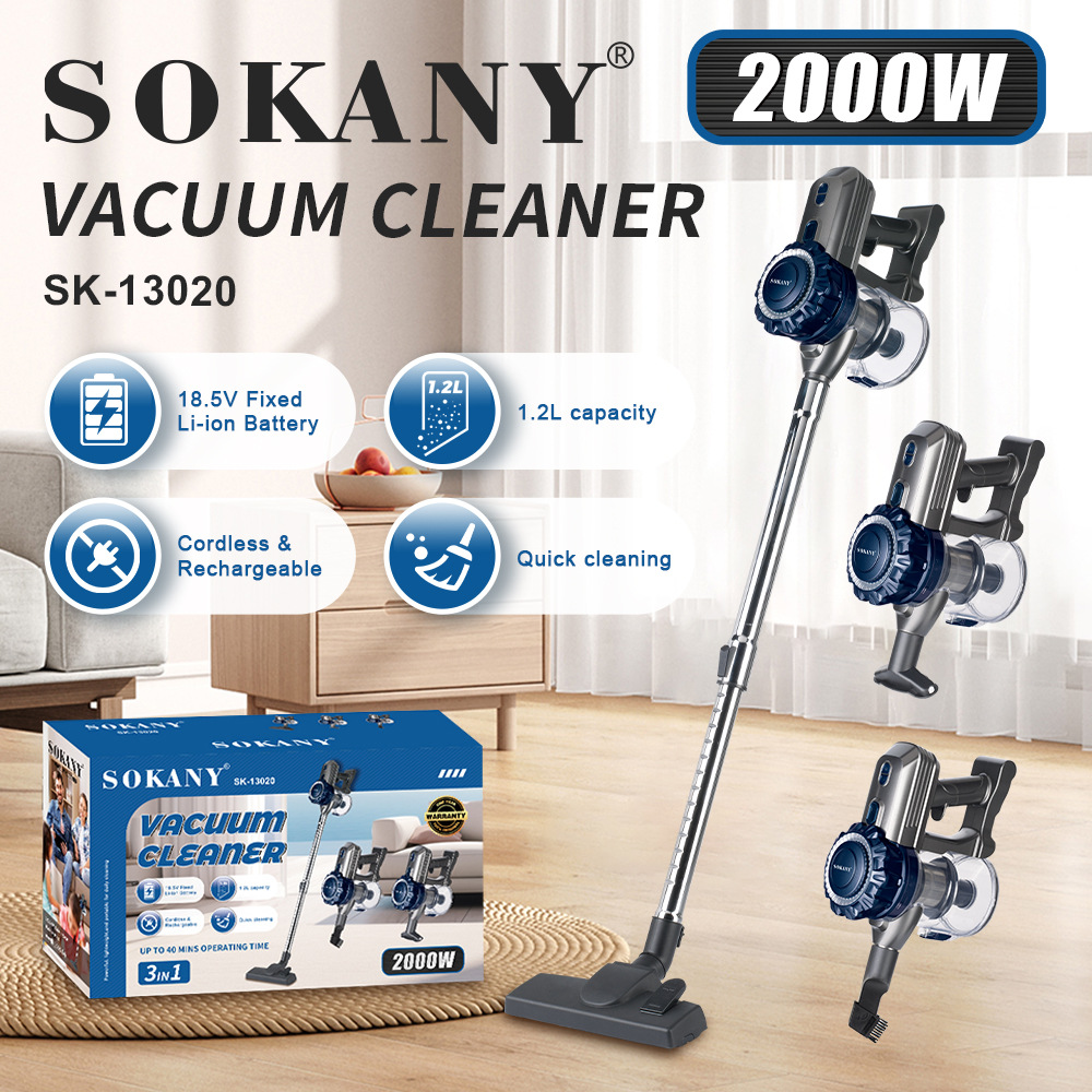 Vacuum Cleaner Manufacturing Company 220-240V / 110V by SOKANY - SOKANY