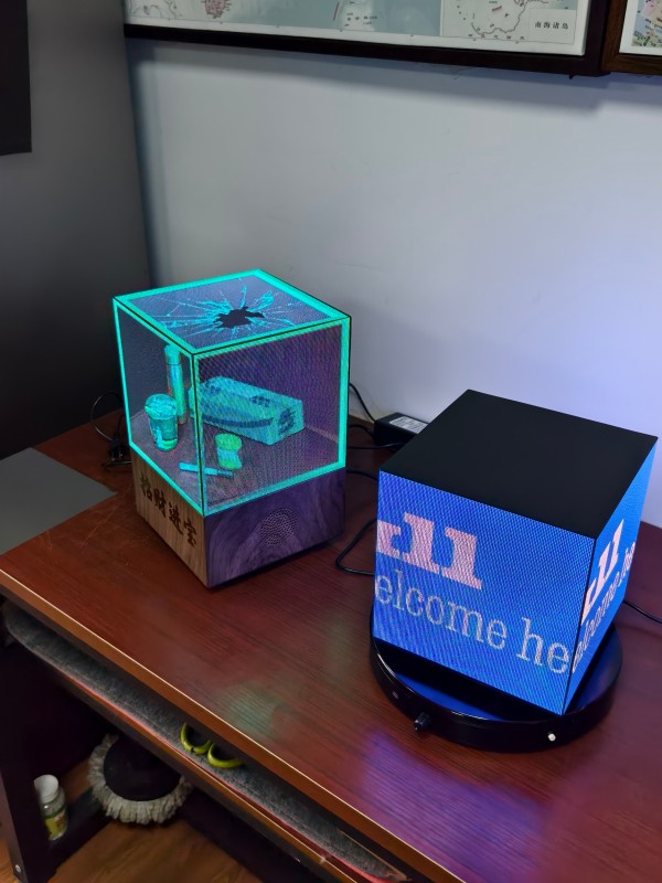 LIONLED Indoor Cube LED Display Screen P1.538 High Resolution For ...