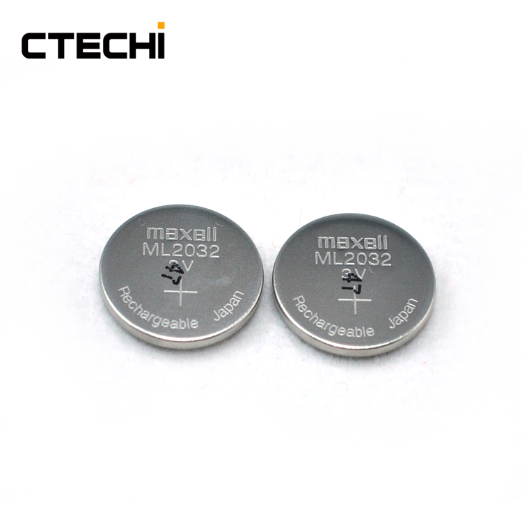 Maxell ML2032 Rechargeable Lithium Button Battery: Power Your Devices ...