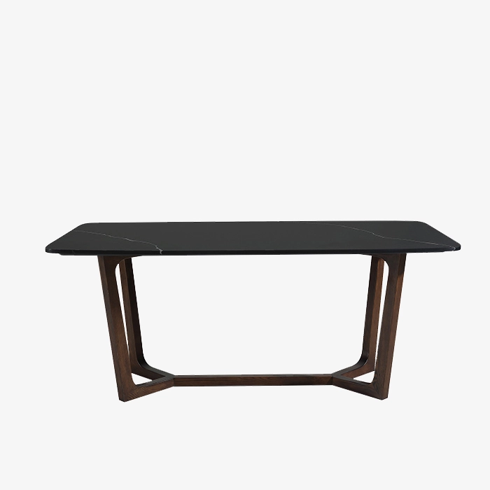Modern Nigrum Rectangle Marmor Top Top Tabula - Buy Modern Dining mensa ...