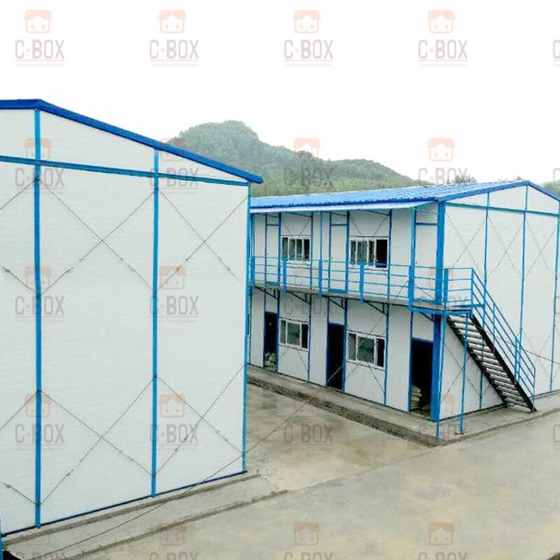 Temporary K Type Prefab House with Sandwich Panel