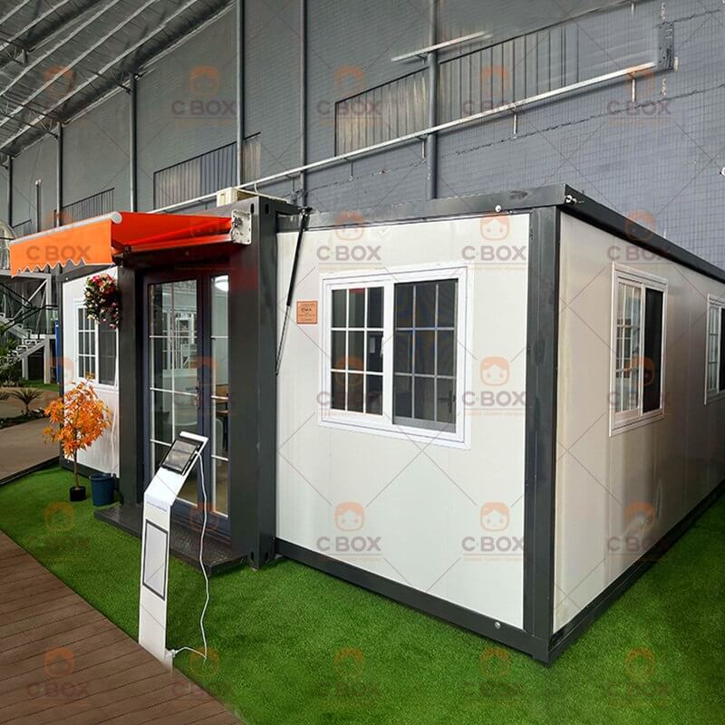Double Wing House Expandable Prefab Container Solution