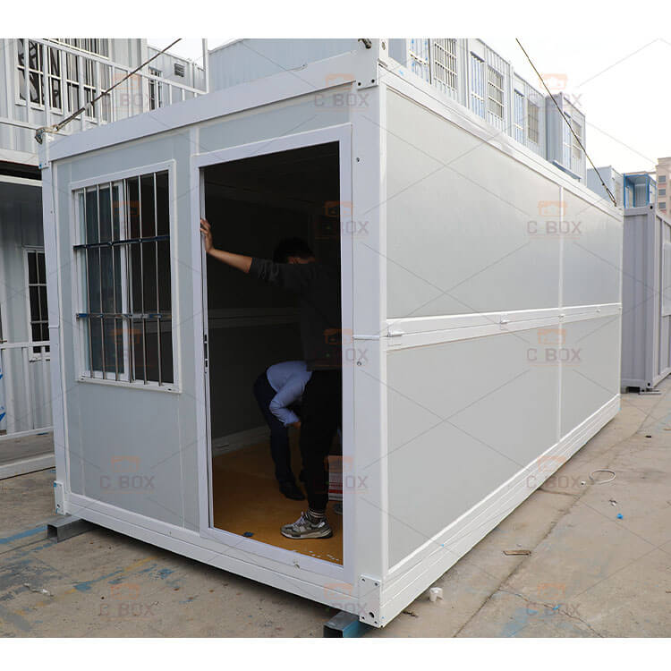 Temporary Disaster Relief Shelters Prefab Folding Container House