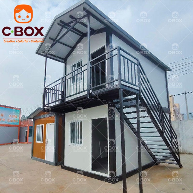 20ft Two Floor Modular Prefab Container House | CBOX Container House