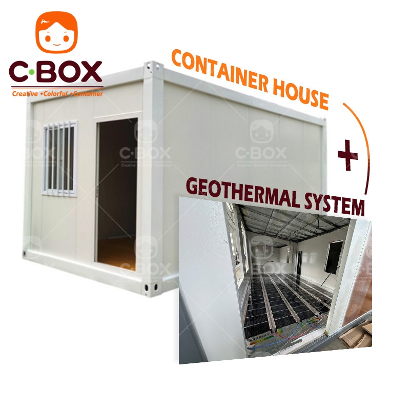 Portable Temporary Housing Container with Geothermal System | CBOX ...