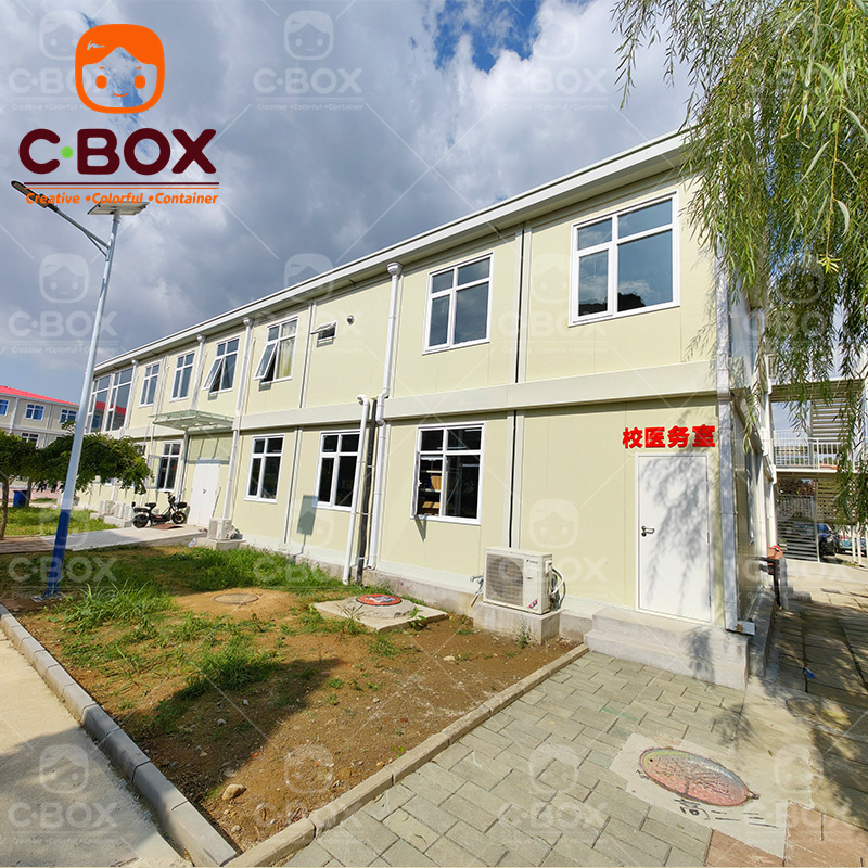 Modular Prefab School Container House, Mobile Shelter | CBOX Container ...