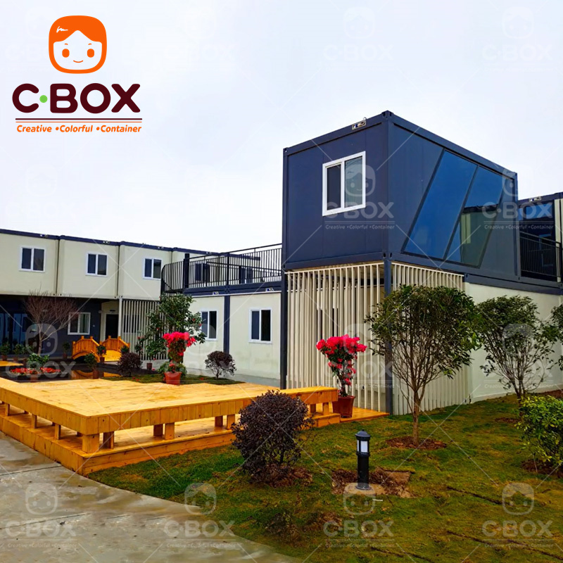 Mobile Modular 20ft Black Frame Container House | CBOX Container House