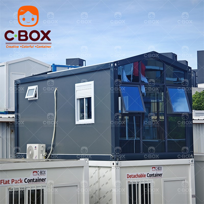 Double-Floor Container House with Modular Roof Design | CBOX Container ...