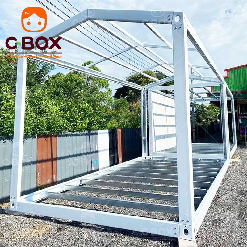 Pitch Roof Modular Guesthouse and Courtyard Housing Kits | CBOX ...