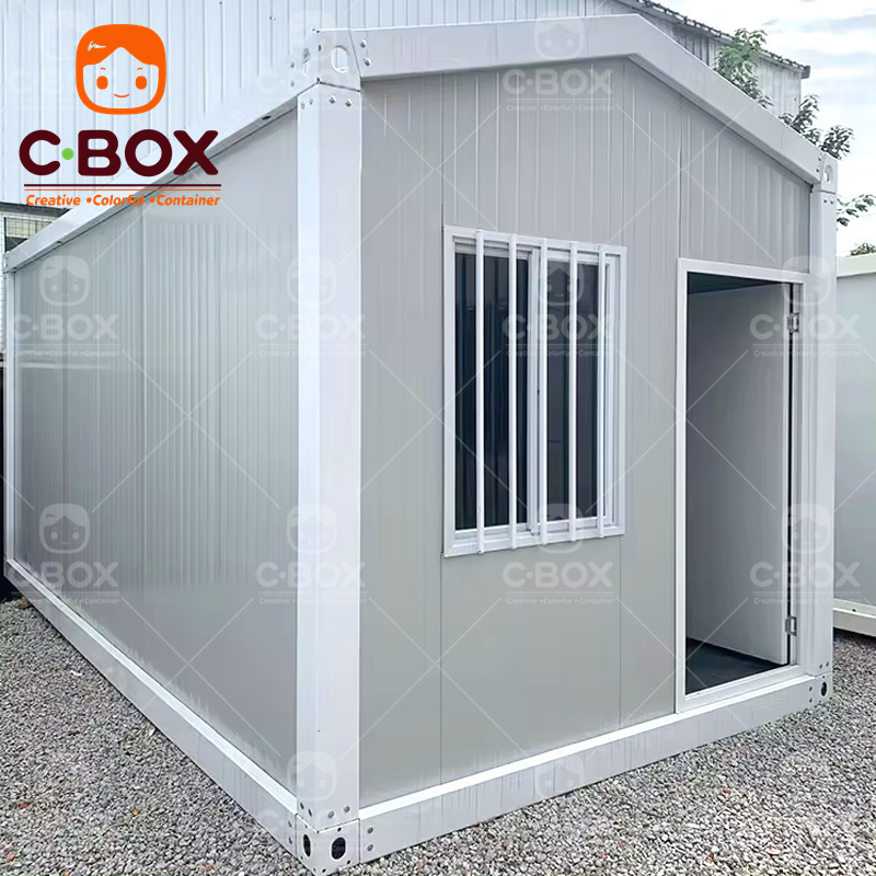 Steel Prefab Housing with Pitched Roof Container | CBOX Container House