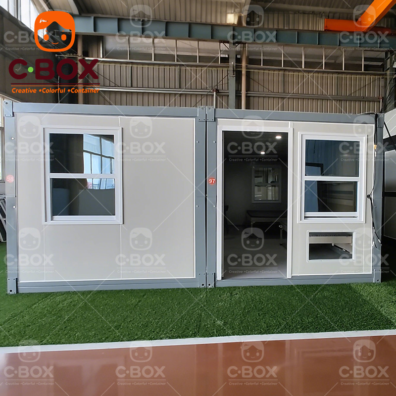Budget Fold-Out Container Homes Easy Install | CBOX Container House