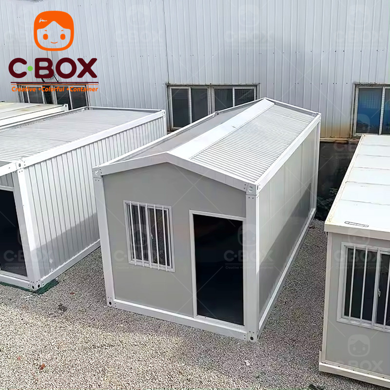 Modular Container Hotel with Pitched Roof Design | CBOX Container House