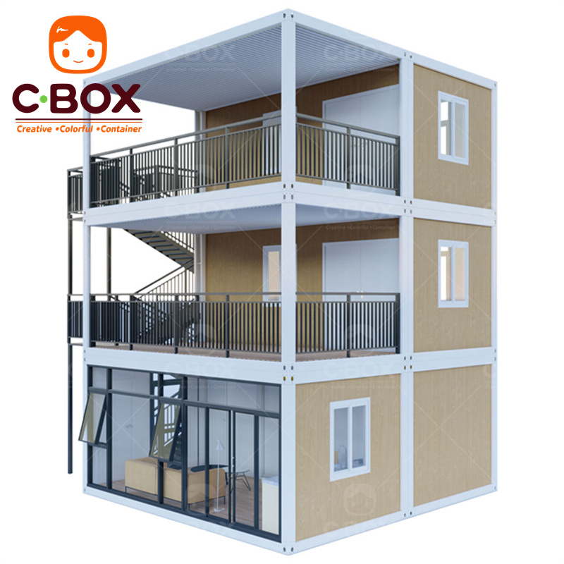 Modular Detachable Prefab Container Home B&B | CBOX Container House
