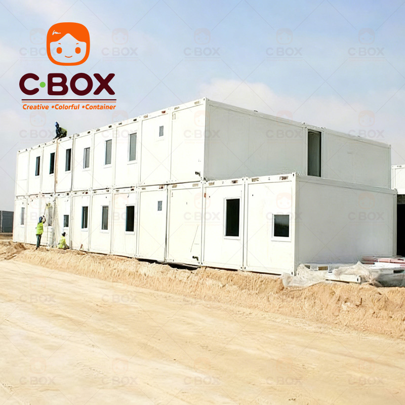 Flat Pack Ready Made Modular Container Building | CBOX Container House