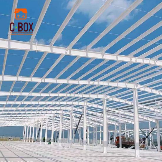 Steel Portal Frame Structure Manufacturing in China