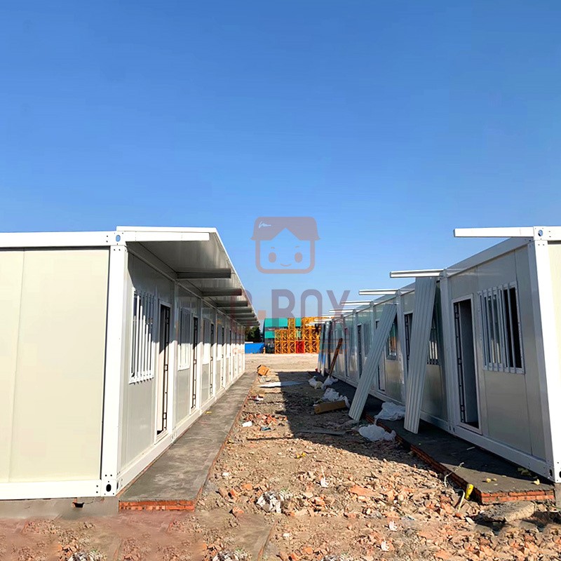 Assembly Earthquake Prefab House: Shocking Container Van Home