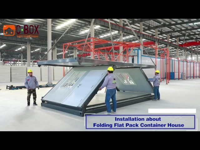 Installation About Foldable Flat Pack Container | Cbox