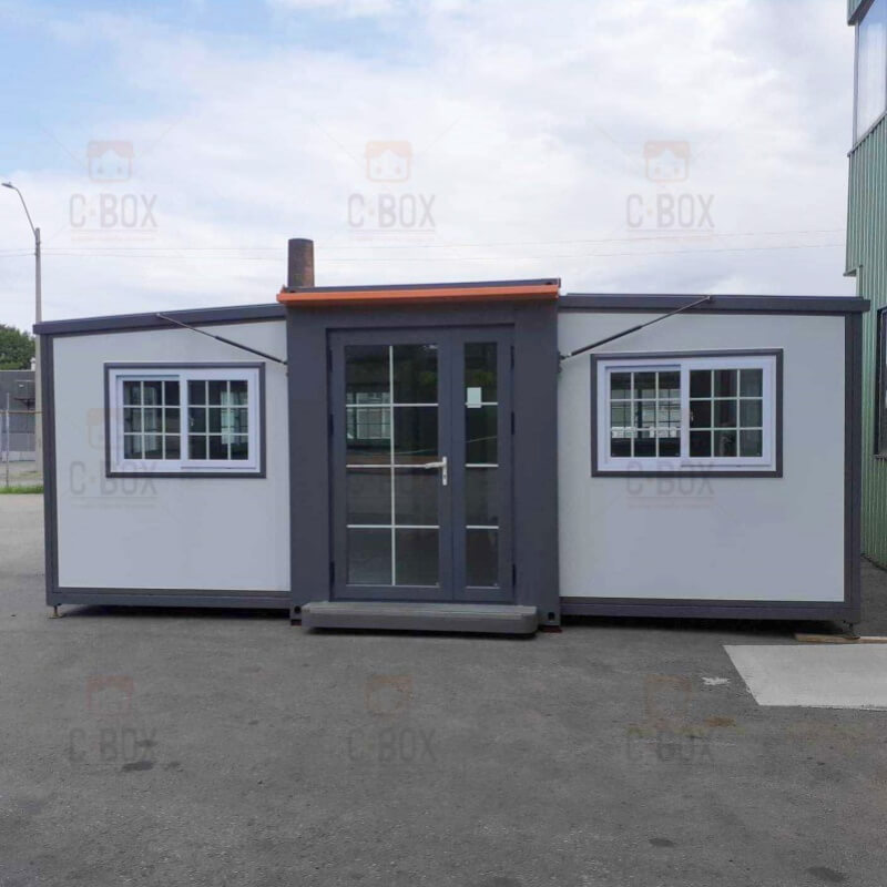 Expandable Tiny House with Double Wing Design