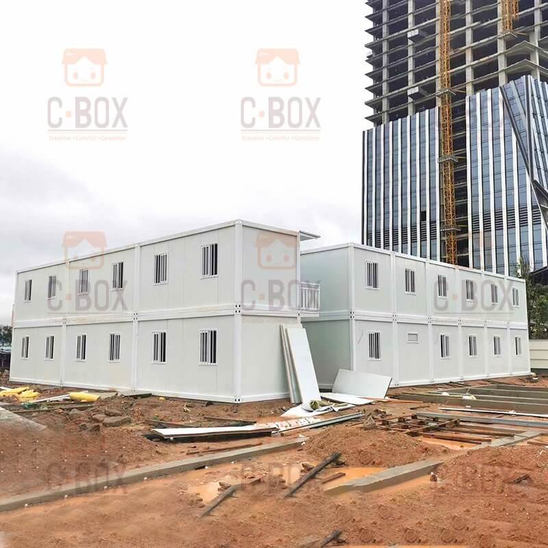 Workers Residence: Temporary Container Dormitory Housing