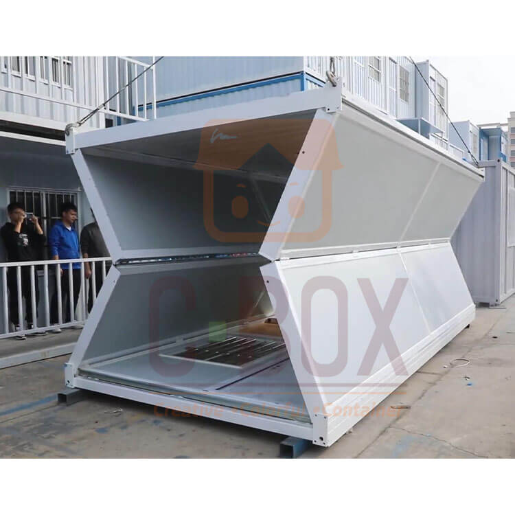 Temporary Disaster Relief Shelters Prefab Folding Container House