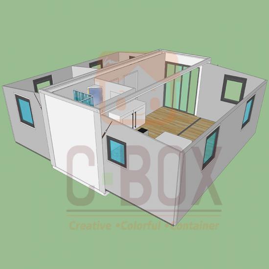 Luxury and Modular Expandable Container House: 40ft Designs and Plans