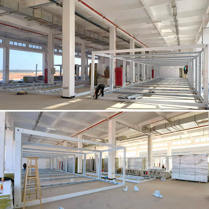 Temporary Terminal Building: Mobile Container Housing Solution