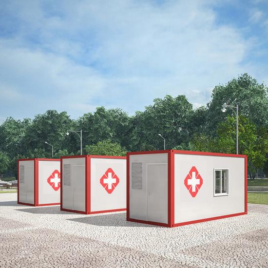 Shipping Container Clinic: Mobile and Temporary Medical Solution