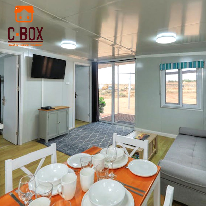 CBOX Prefab Double Wing Folding House for Hotel
