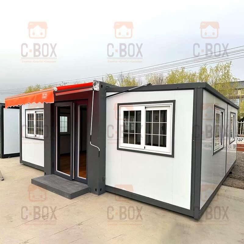 China Expandable Container House: Double Wing Design