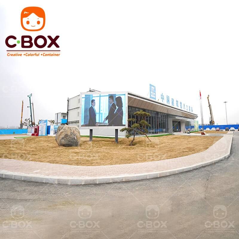 Detachable Container Office for Project Departments